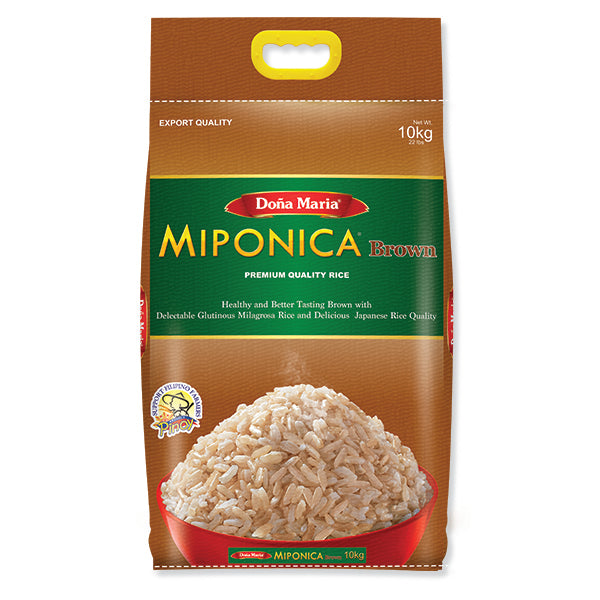 Doña Maria® Miponica® Brown Rice 10kg – PalawanOnline.ph