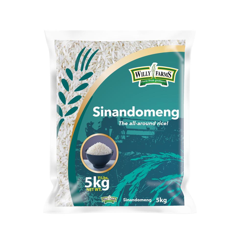 Willy Farms Sinandomeng Rice 5kg – PalawanOnline.ph