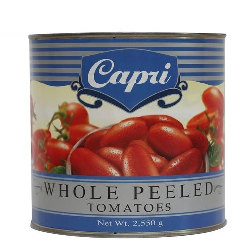 Capri Whole Peeled Canned Tomatoes 2,550g – PalawanOnline.ph