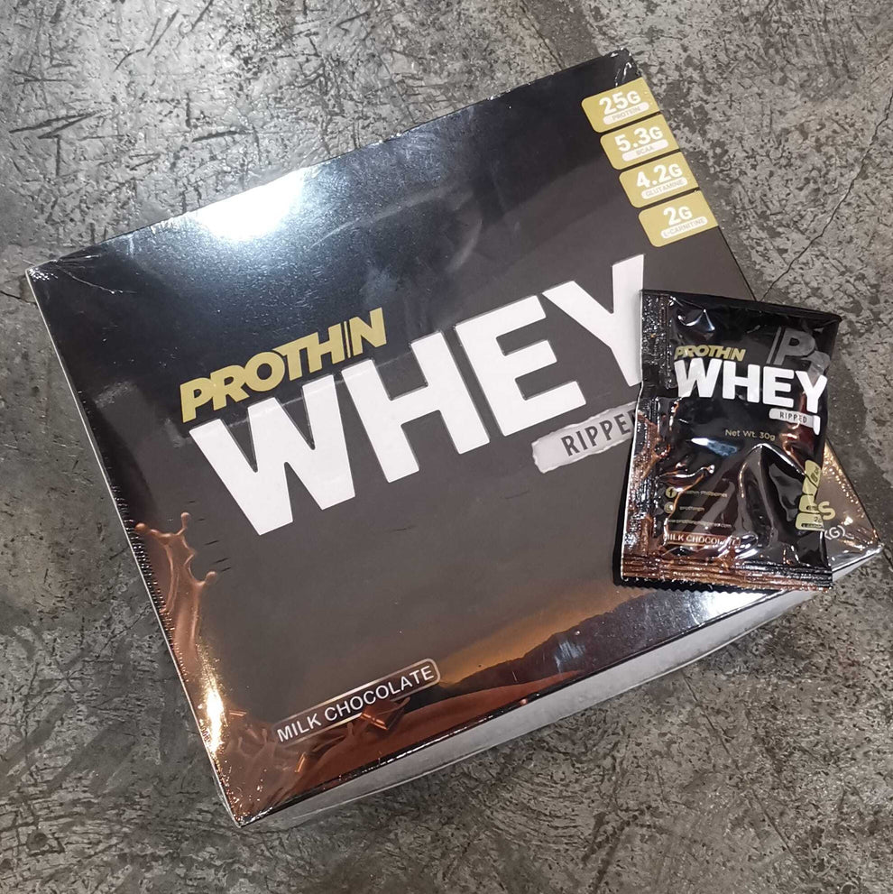 Prothin WHEY PROTEIN RIPPED MILK CHOCOLATE 1.8kg 60 sachets ...