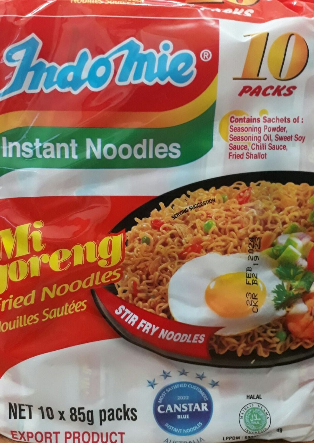 Indomie MI GORENG Instant Noodles 85g x 10 pcs – PalawanOnline.ph
