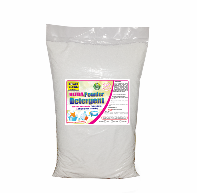 Power Clean ULTRA DETERGENT POWDER 1 KILO – PalawanOnline.ph