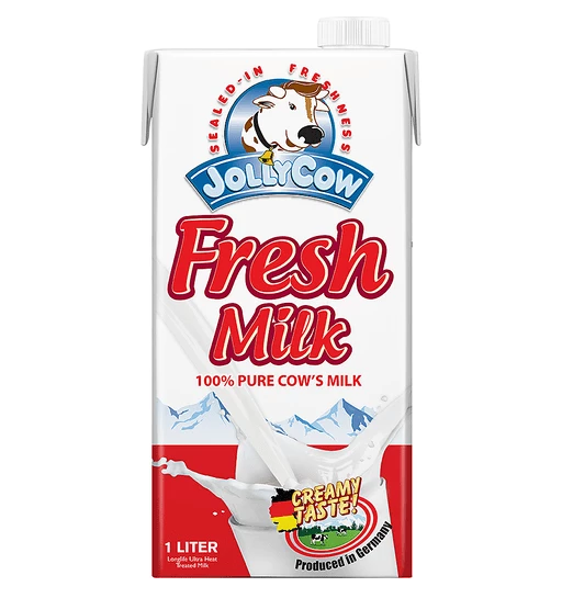 Jolly Cow FULL CREAM MILK 1 Liter x 12 pcs – PalawanOnline.ph