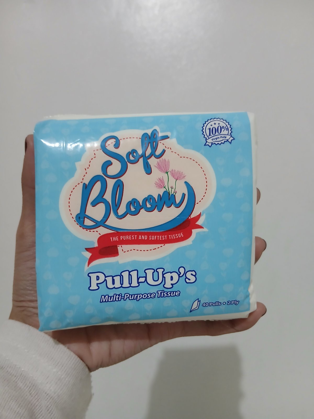 Soft Bloom Pull-Up's Facial Tissue 40 sheets - FTVP 180/40 2 ply ...